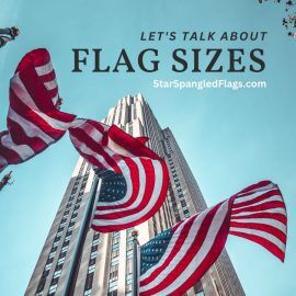 Flag sizes in feet: Standard measurements and dimensions at ...