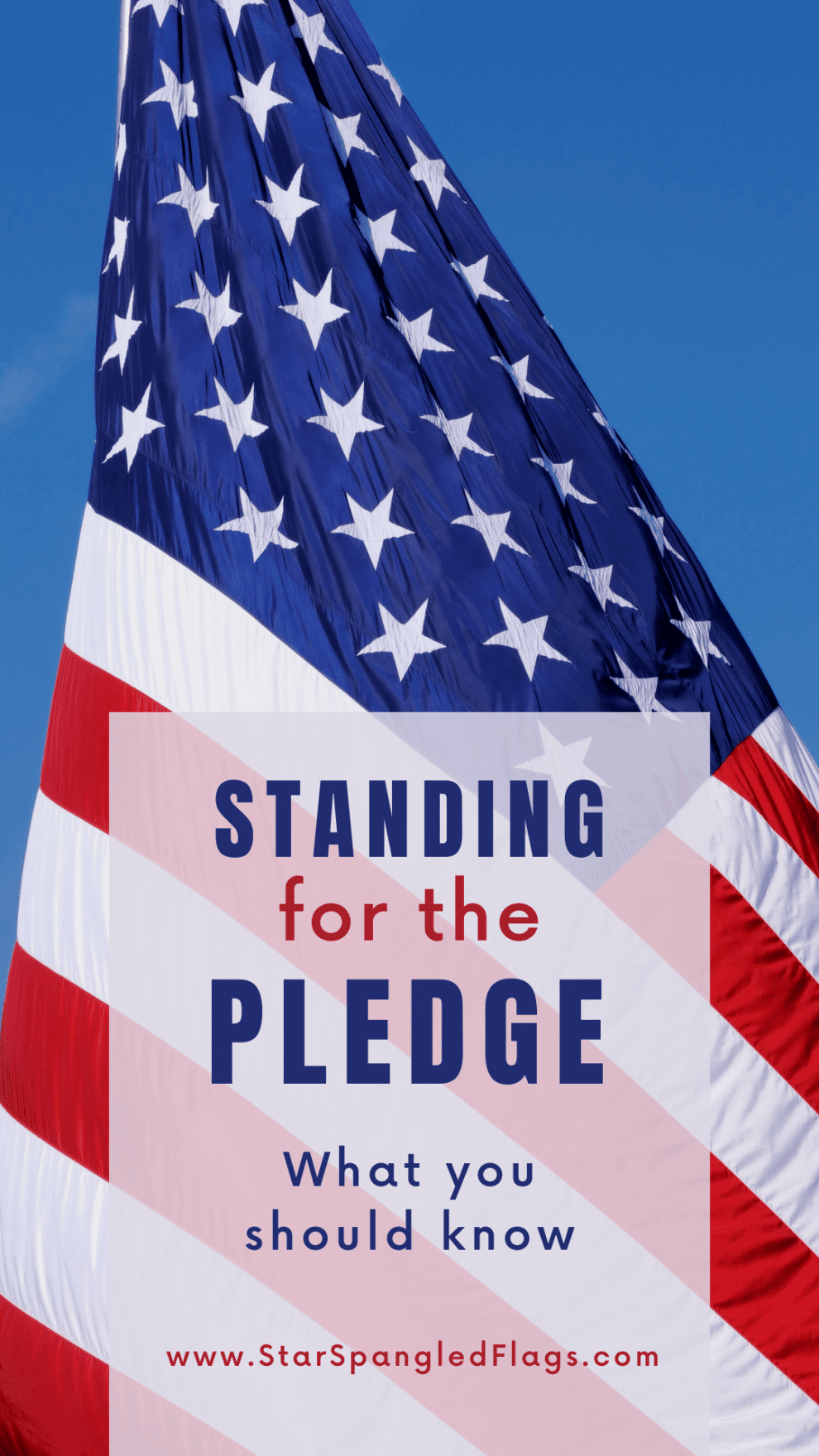 Standing for the Pledge of Allegiance: what you should know ...