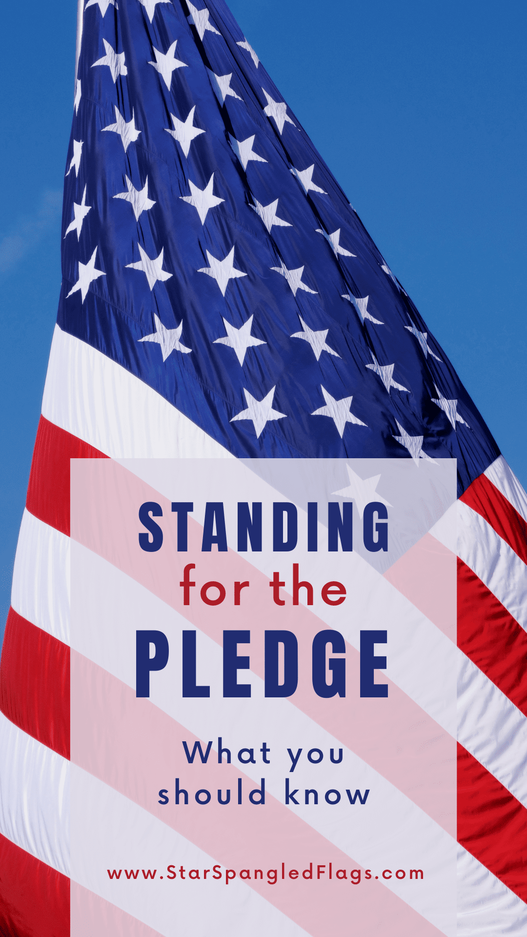 Standing for the Pledge of Allegiance: what you should know ...