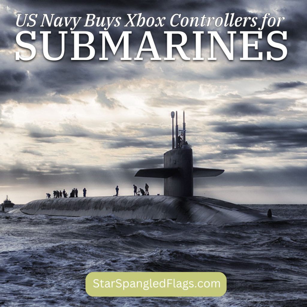 US Navy buys Xbox controllers for submarines - StarSpangledFlags.com
