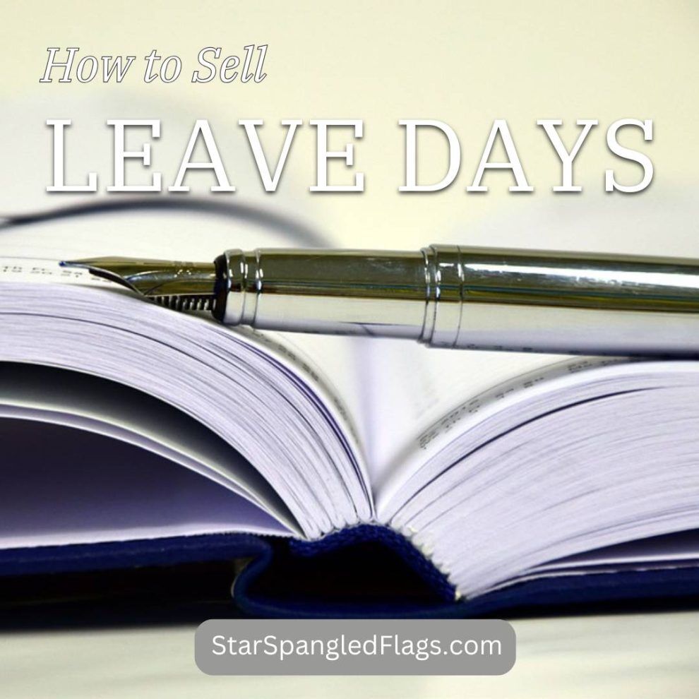 How to sell leave days - StarSpangledFlags.com