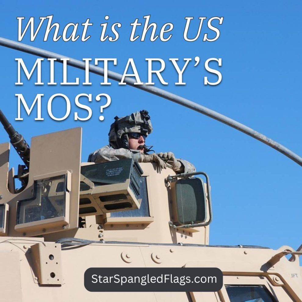What is the US Military's MOS? - StarSpangledFlags.com